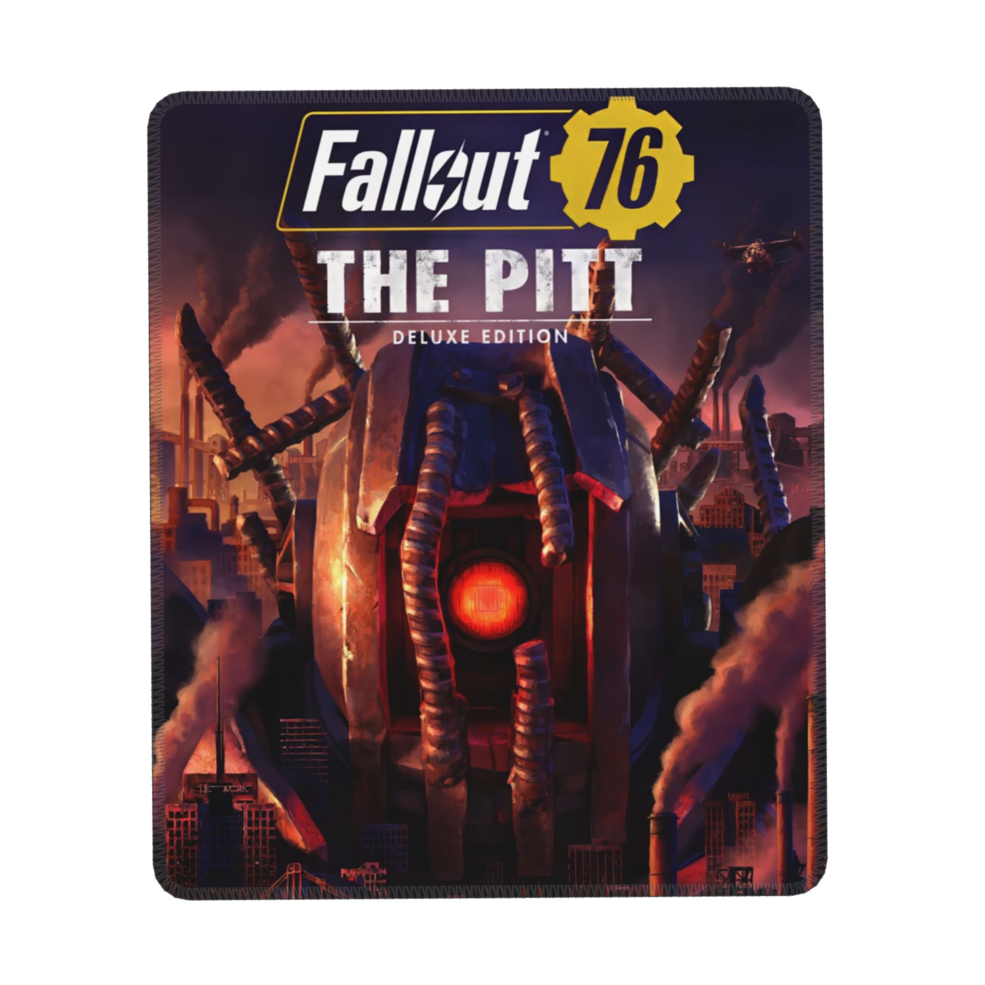Fallout Rubber Lock Edge Mouse Pad (Vertical) Office Mouse Pad Home ...