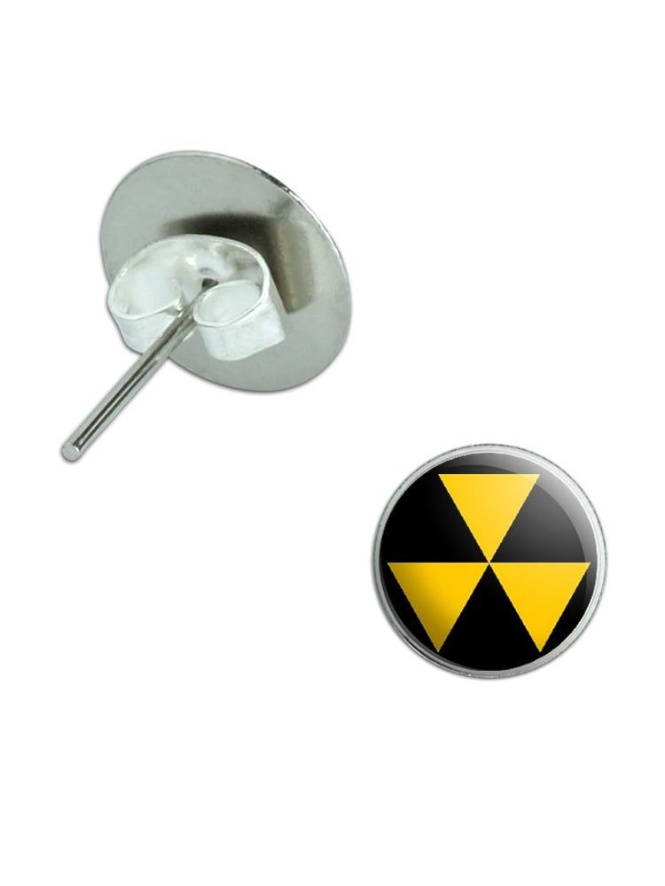 Fallout Shelter Pierced Stud Earrings - Walmart.com