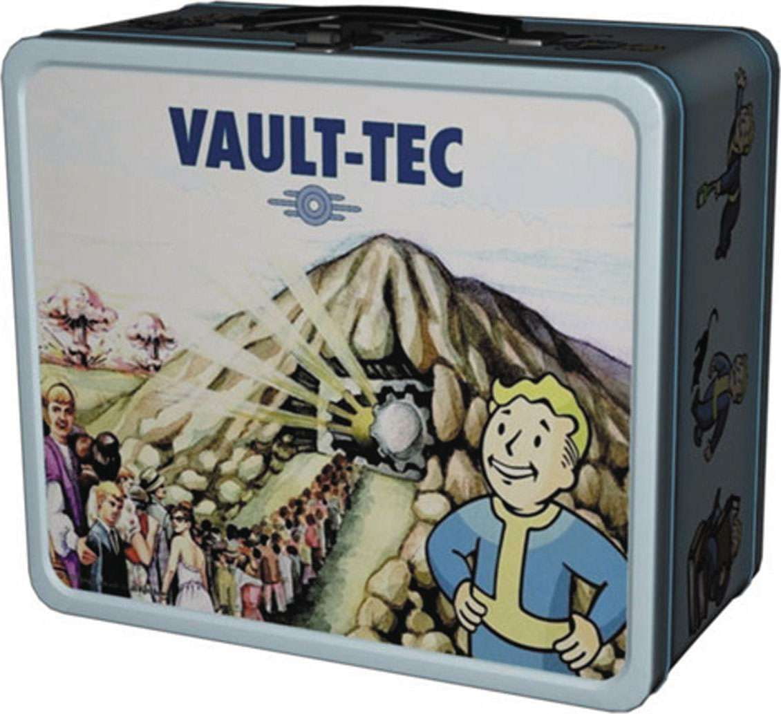 FanWraps Fallout Merchandise: Pre-Nuclear Shelter Tin Tote Prop Replica ...