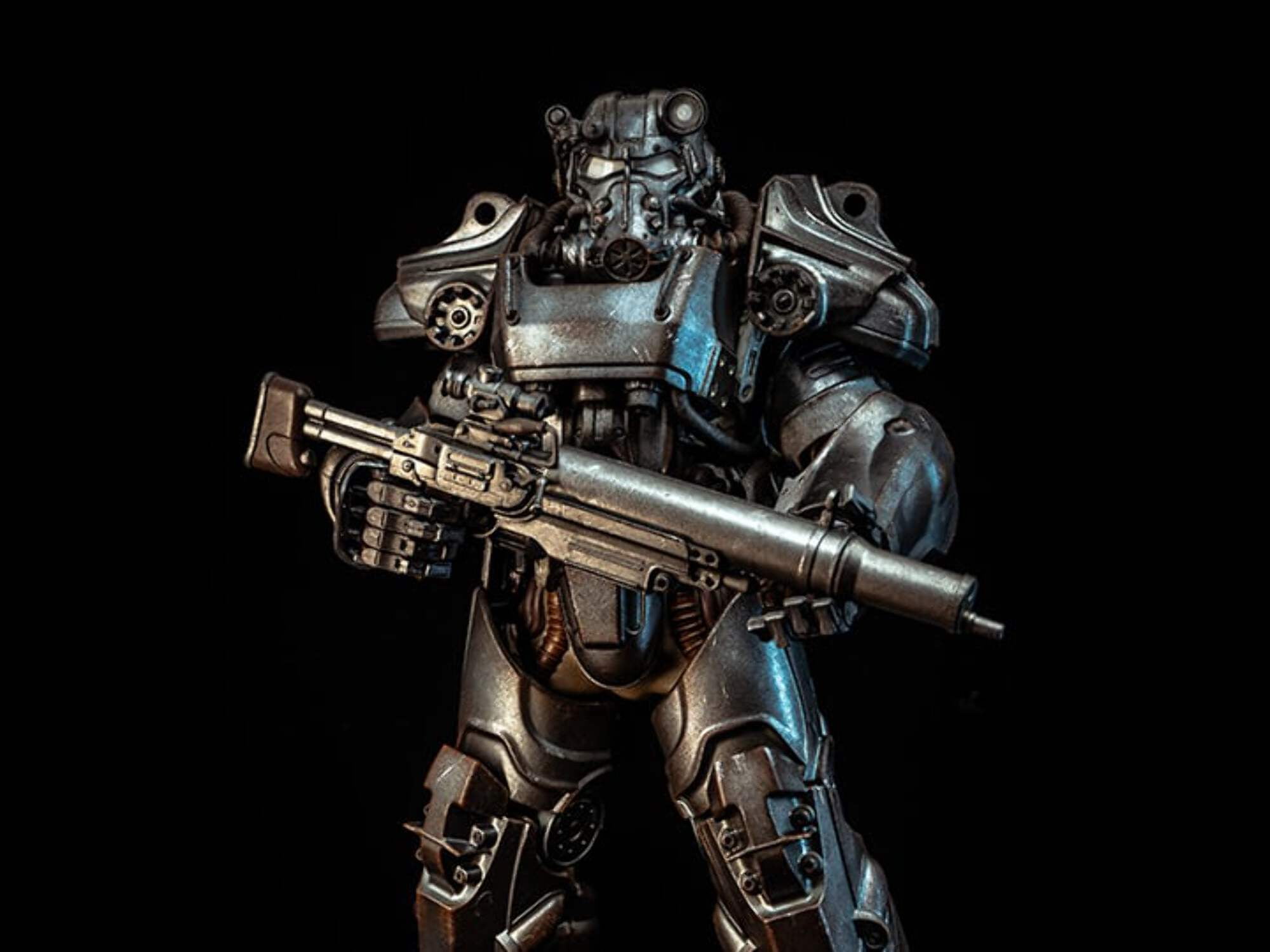 Fallout Sixth T 60 Power Armor 1 6 Scale Figure Reissue