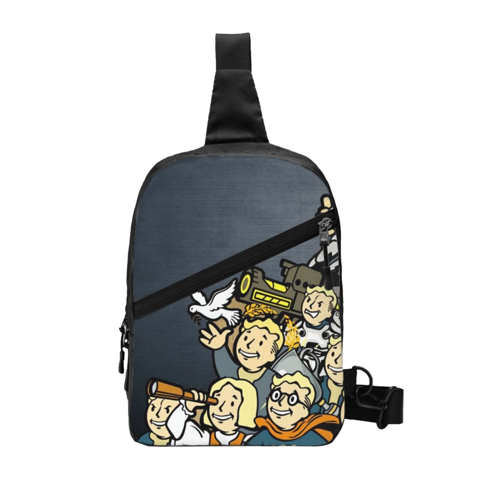 Fallout Sling Crossbody Backpack Shoulder Bag Chest Bag Daypack Sling ...