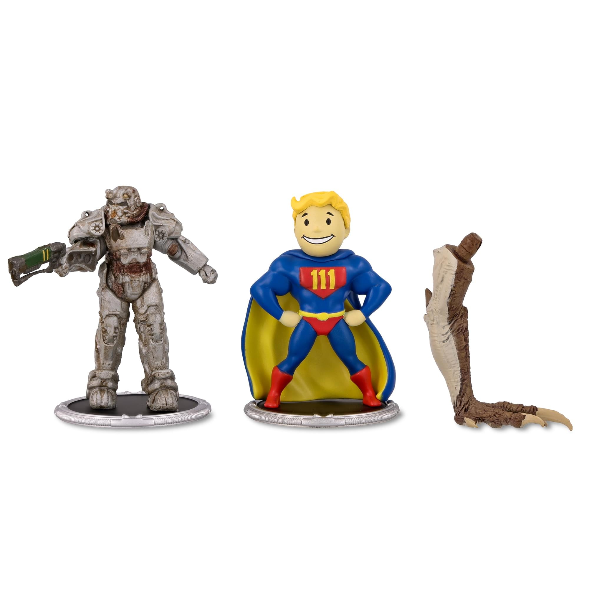 Fallout T-60 and Vault Boy (Power) Mini Figure Set (Build-a-Figure ...
