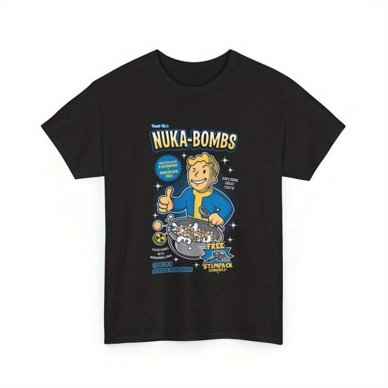 Fallout T-Shirt | Vault Boy Shirt | Nuka-Bombs Shirt | Nuka - Bombs ...