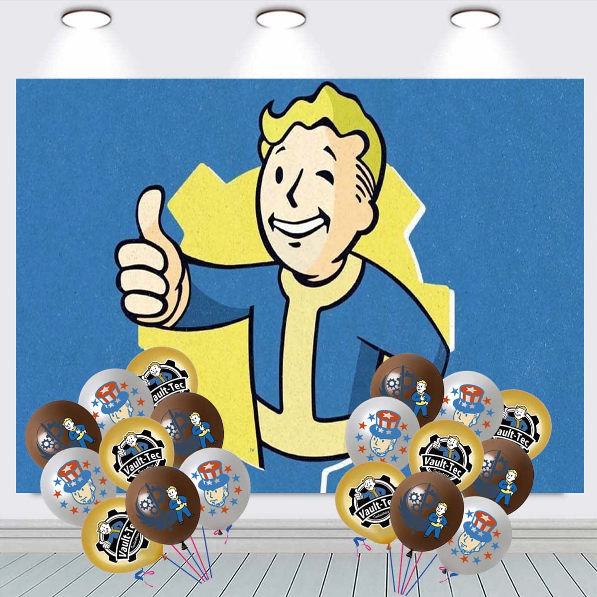 Fallout TV Balloons Taspestry Backdrop Banner Wall Decor Party ...