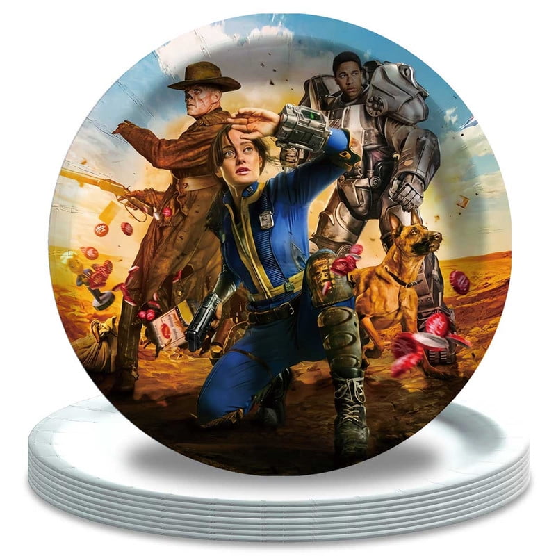 Fallout TV Paper Plates Party Decorations Tableware Supplies Birthday ...