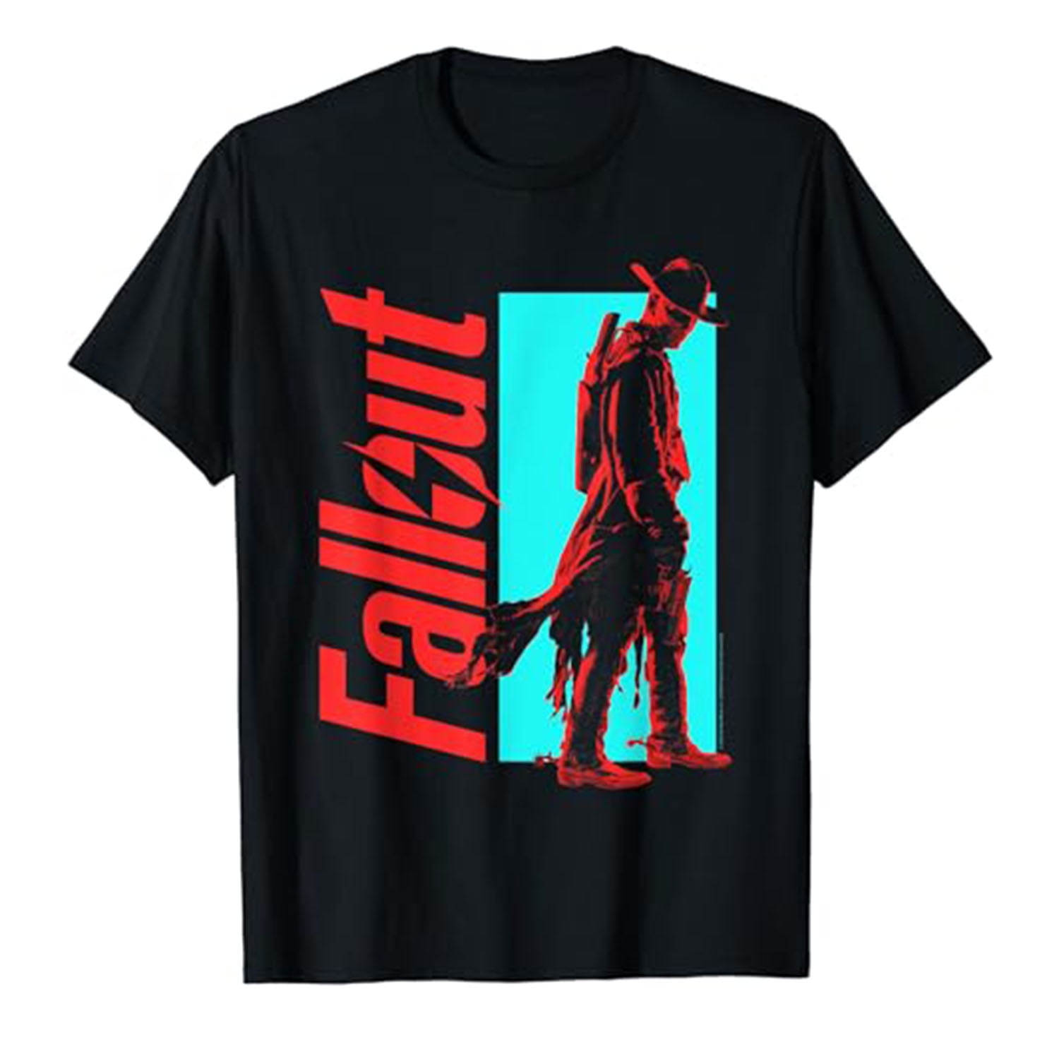 Fallout TV Series Character The Ghoul Boxed Shadow T-Shirt - Walmart.com