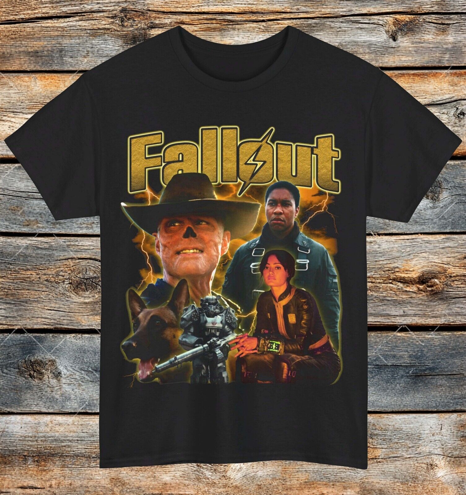 Fallout TV Show T-Shirt - Retro Gaming Fallout Tee - Fallout 3 Shirt ...