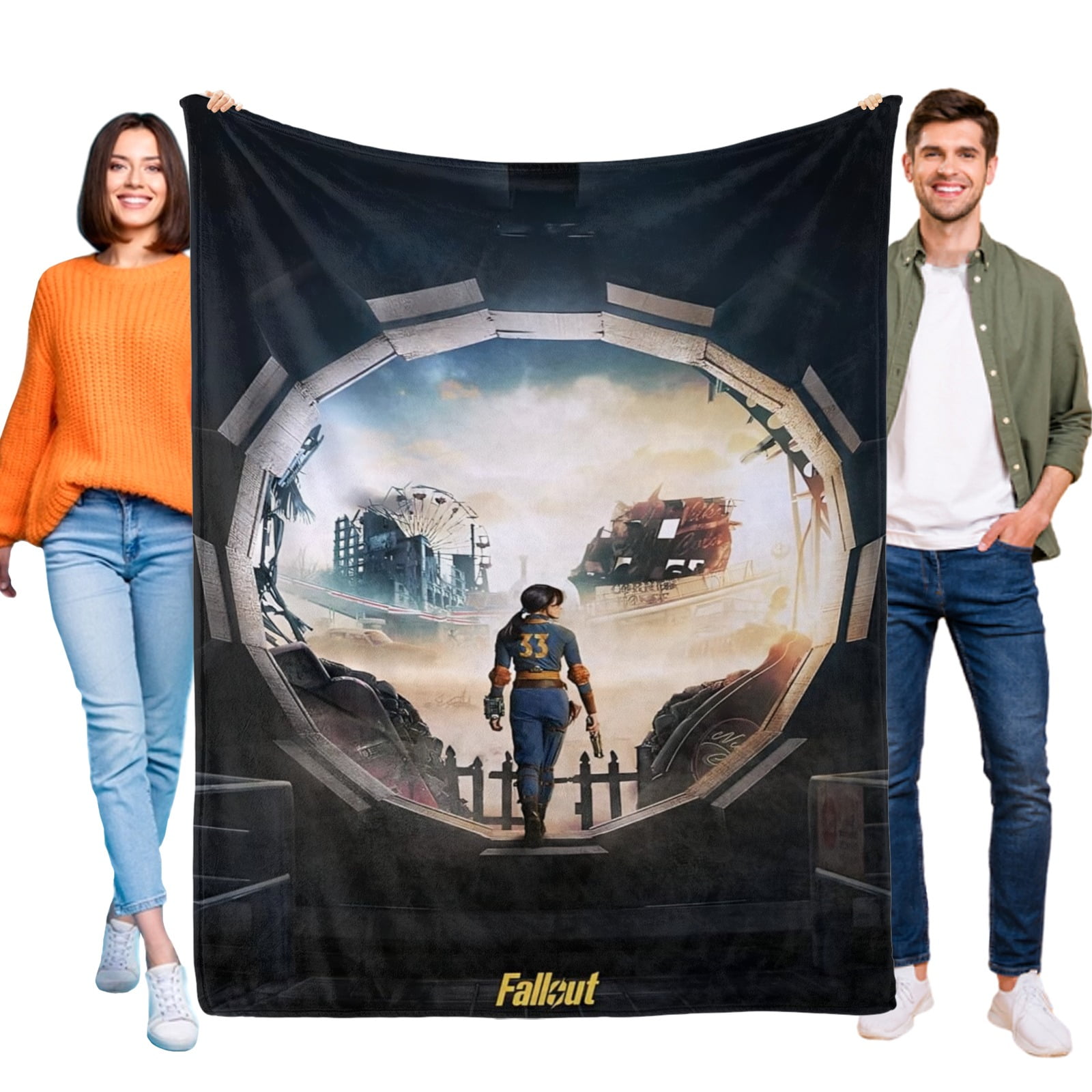 Fallout TV Show Throw Blanket Gifts for Fans Lover Girls Boys Women ...