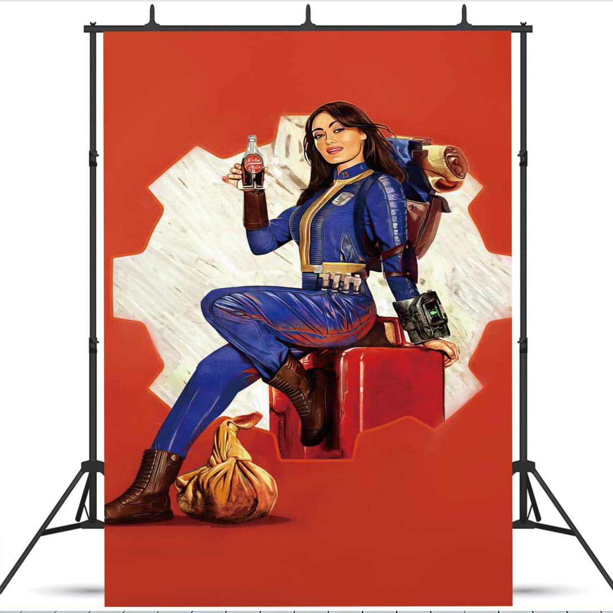 Fallout TV school Poster Backdrop Banner Party Supplies Birthday ...