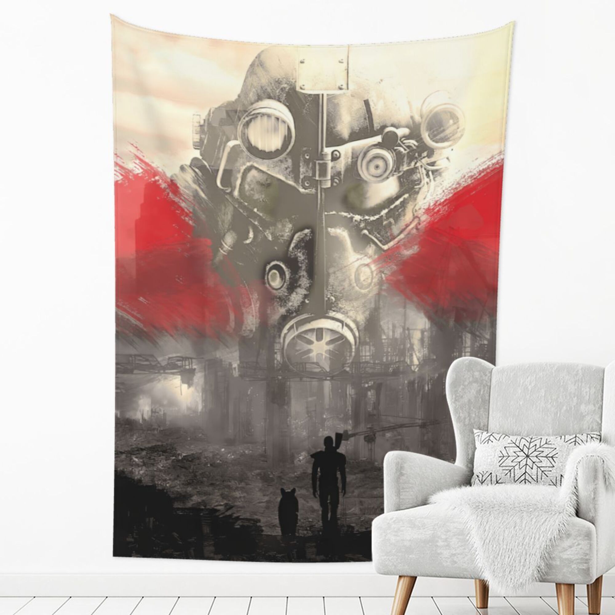 Fallout Tapestry Aesthetic Cute Room Decor Tapestry Birthday ...