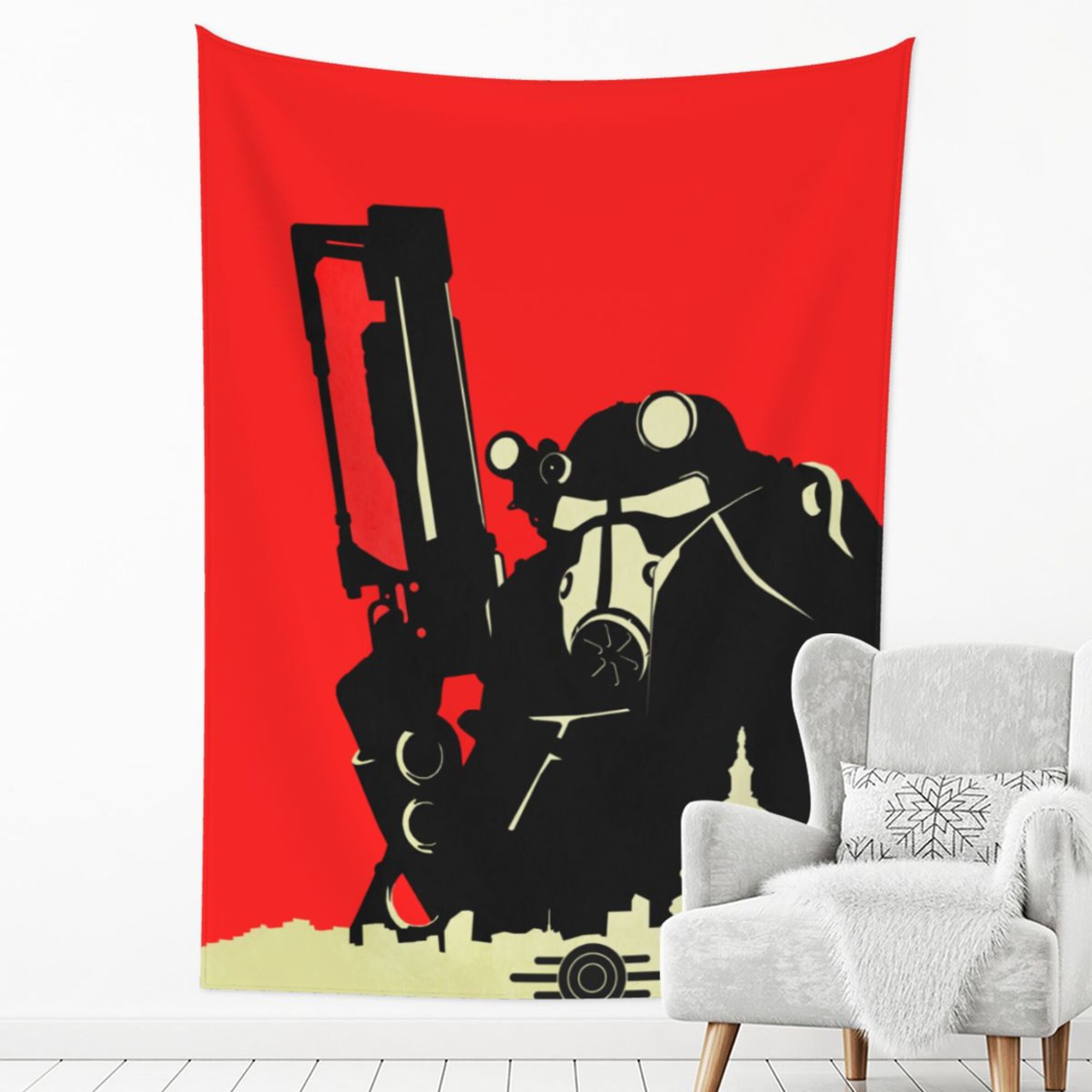 Fallout Tapestry Aesthetic Cute Room Decor Tapestry Birthday ...