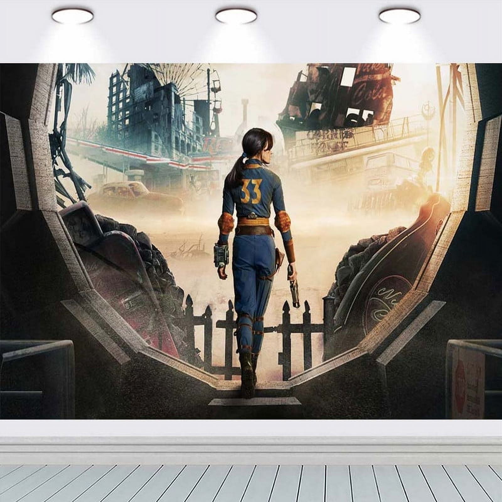 Fallout Taspestry Wall Decor Party Supplies Background BackdropBanner ...