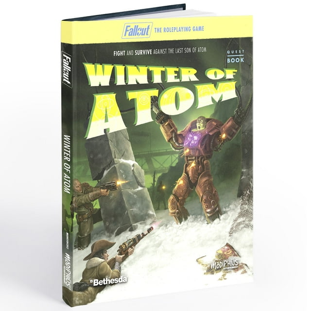 Free Shipping! Fallout: The Roleplaying Game Winter of Atom Book ...
