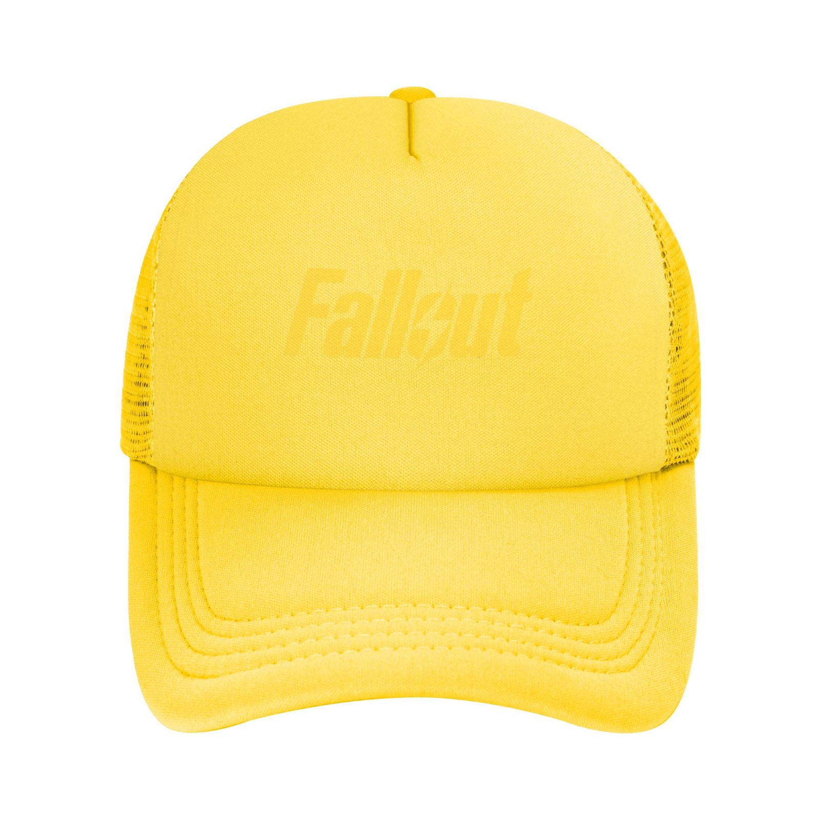 Fallout-Tv Series Yellow Lightning Logo Baseball Cap Men Women Cowboy ...