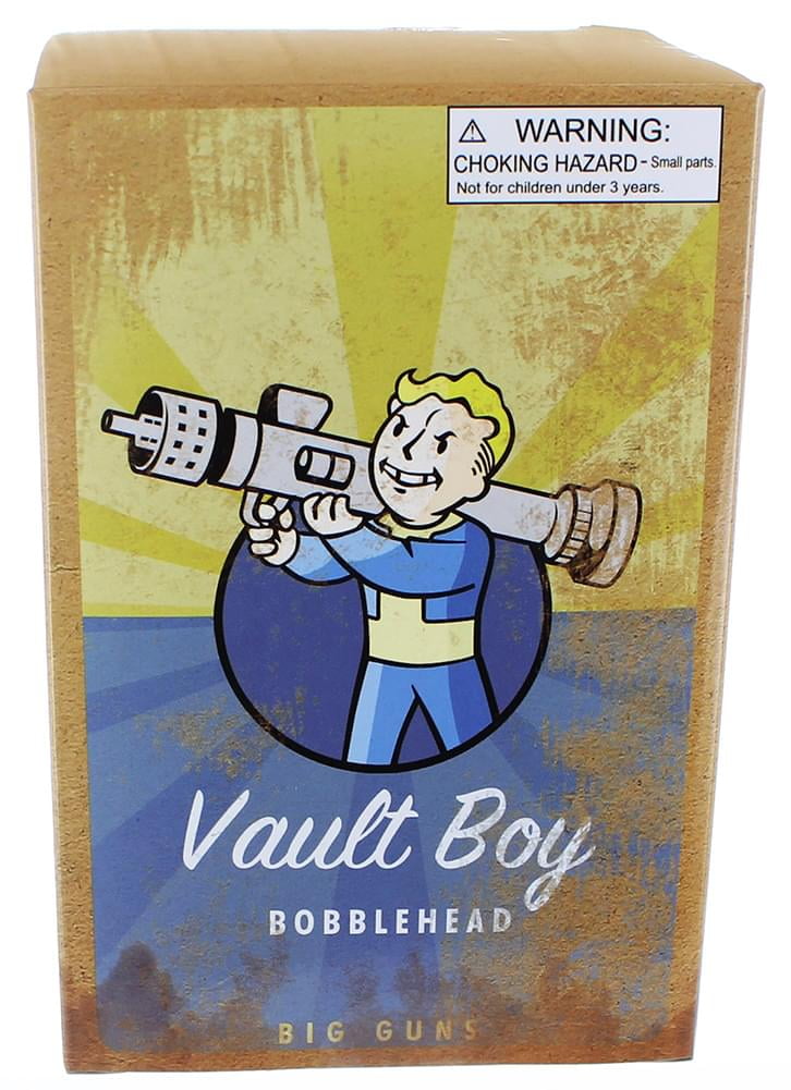 Fallout Vault Boy 101 Bobble Head Series 3: Big Guns - Walmart.com