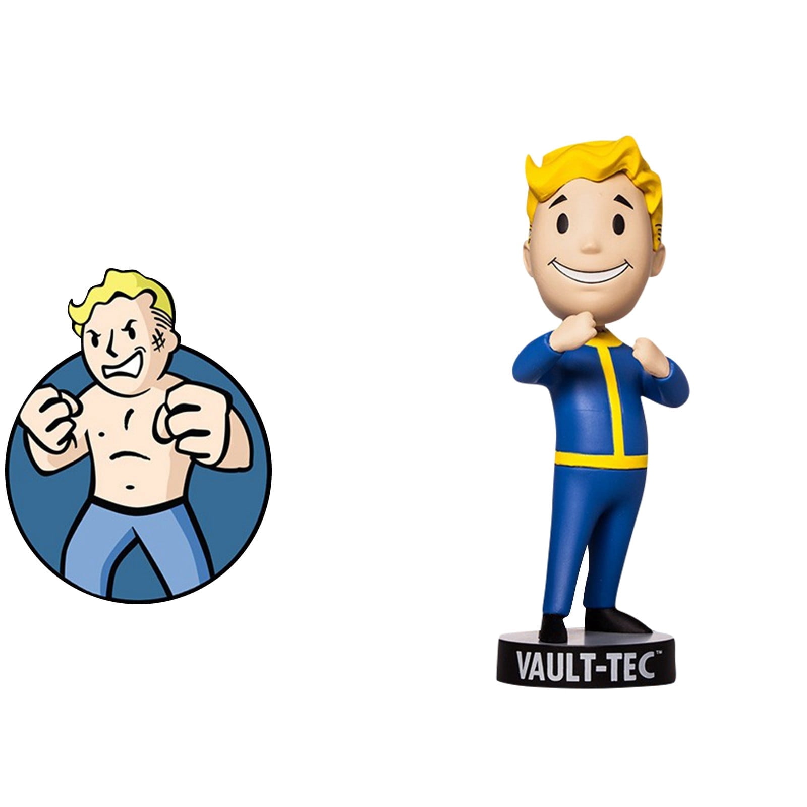 Fallout Vault Boy Figures Decorative Ornaments, Shelter Mascot Fallout ...