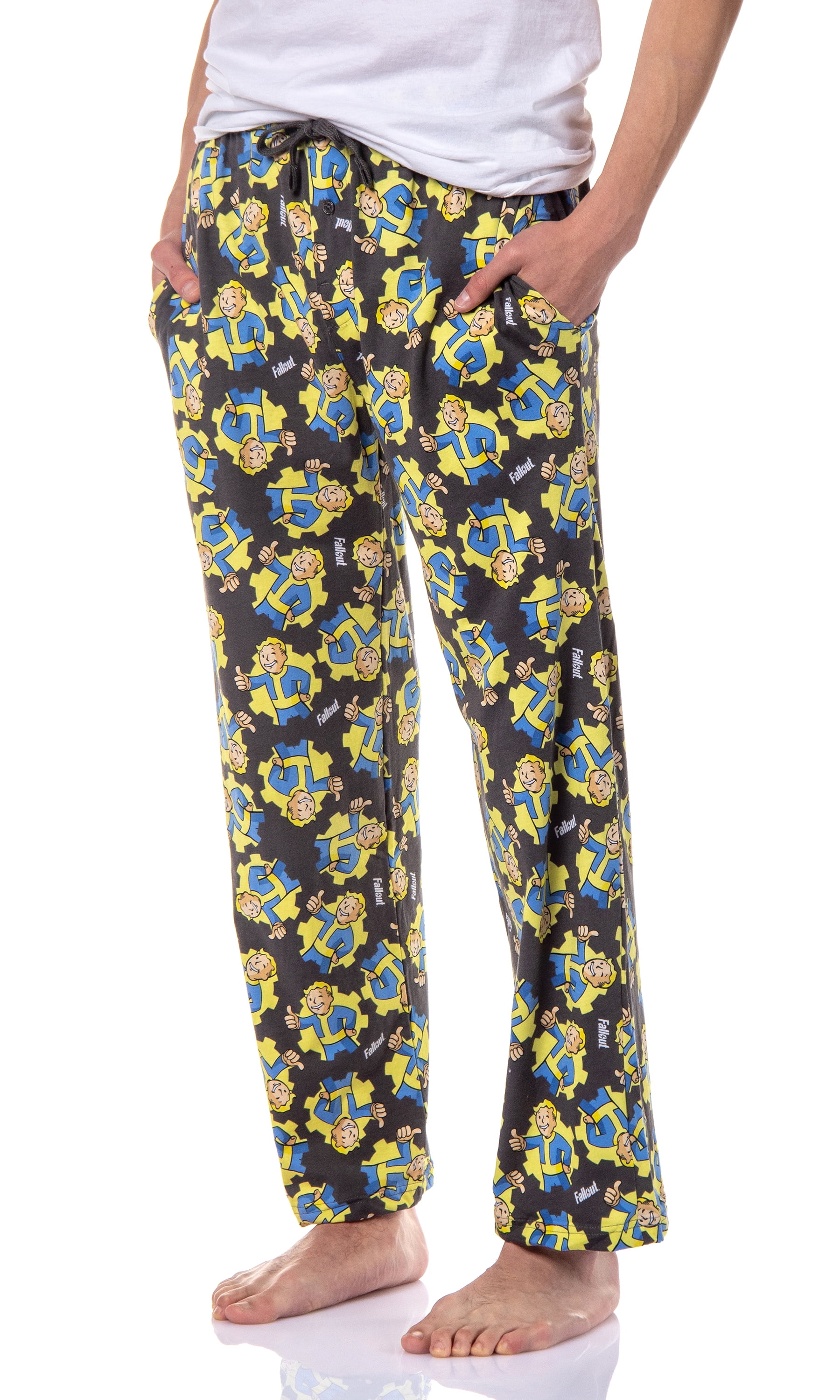 Fallout Vault Boy Sleep Pajama Pants-Medium - Walmart.com