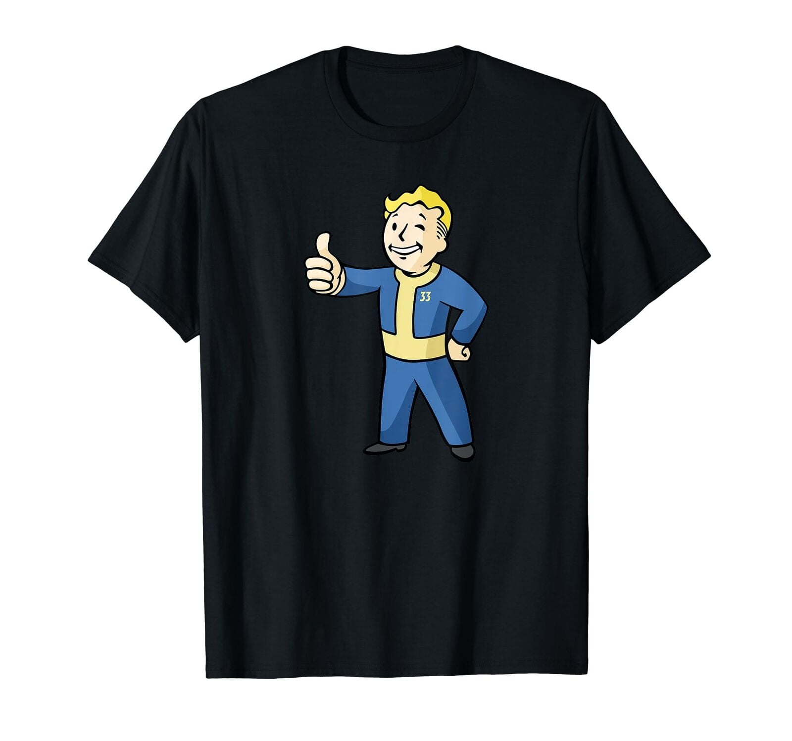 Fallout-Vault Boy T-Shirt_ - Walmart.com