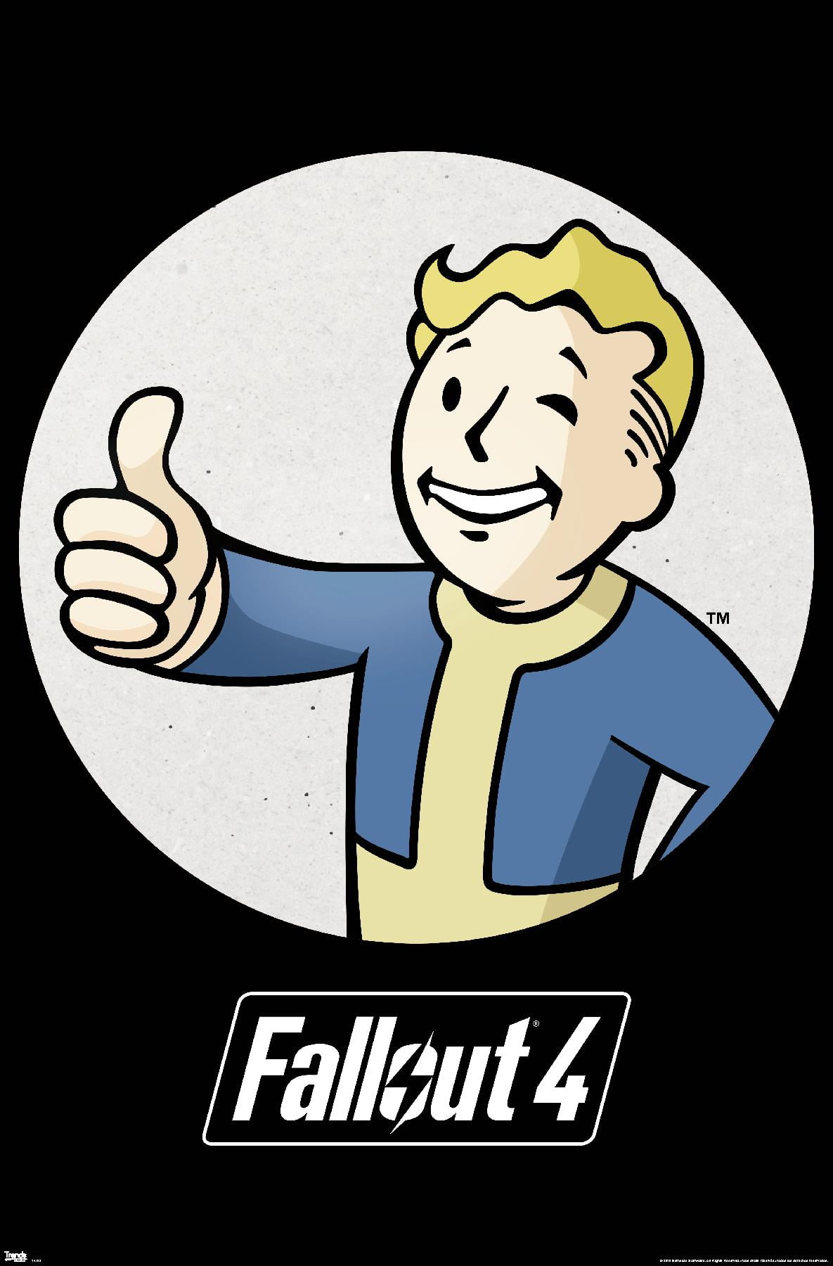 Fallout - Vault Boy - Thumbs Up Wall Poster, 14.725" x 22.375 ...