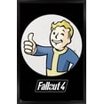 Fallout - Vault Boy - Thumbs Up Wall Poster, 22.375" x 34" Framed ...