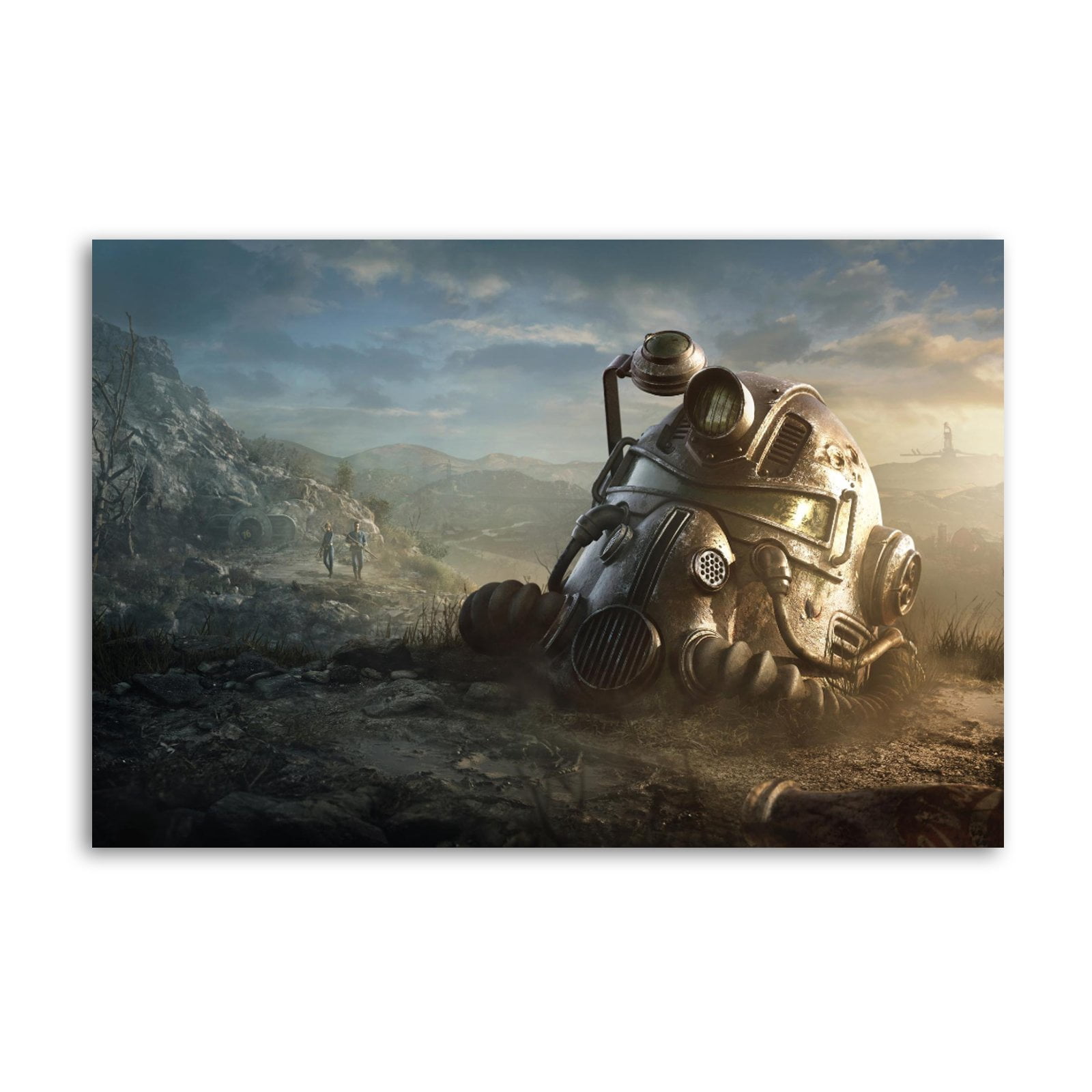 Fallout Video Games Room Aesthetic Poster Print Art Wall Painting ...