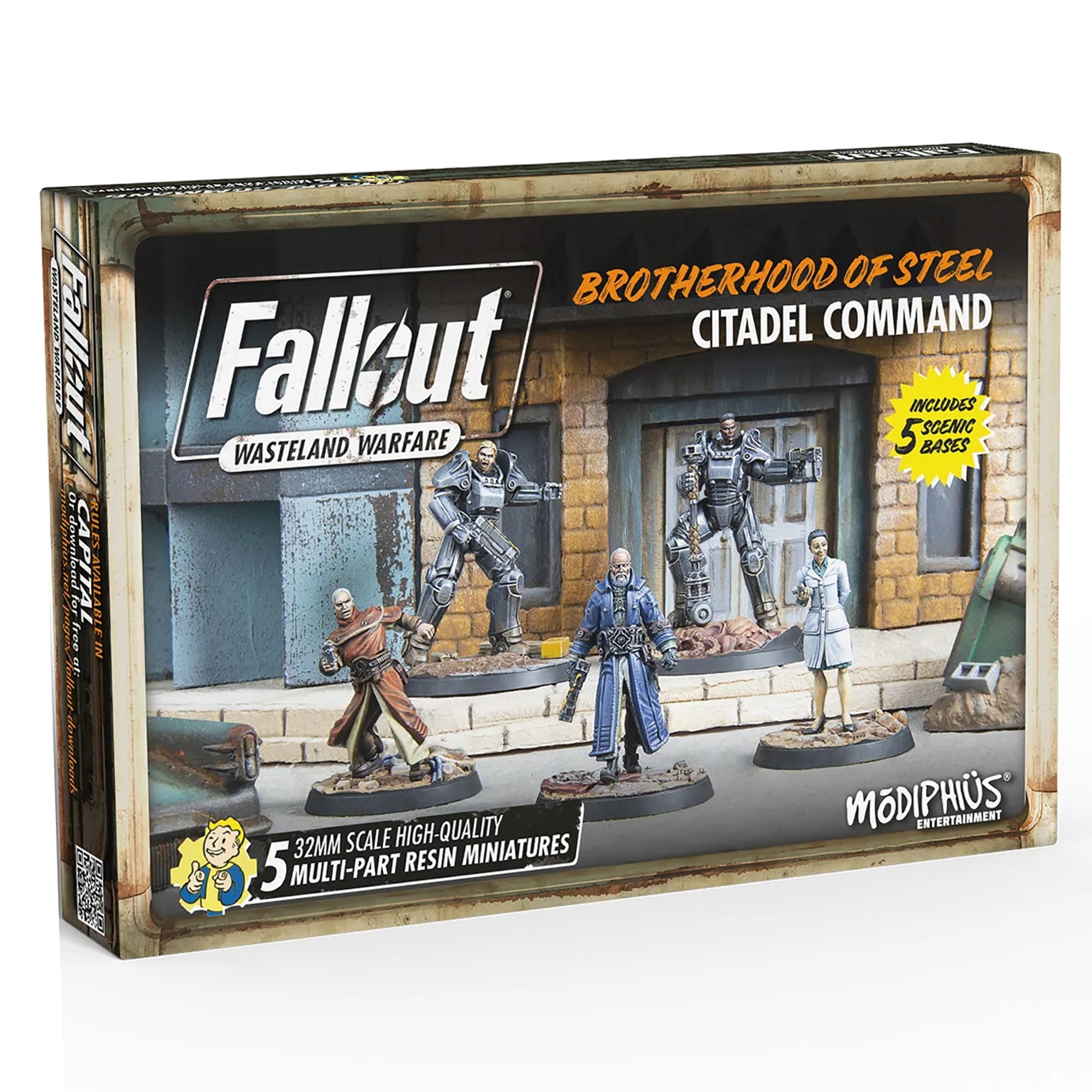 Fallout Wasteland Warfare: Brotherhood of Steel-Citadel Command - 5 ...