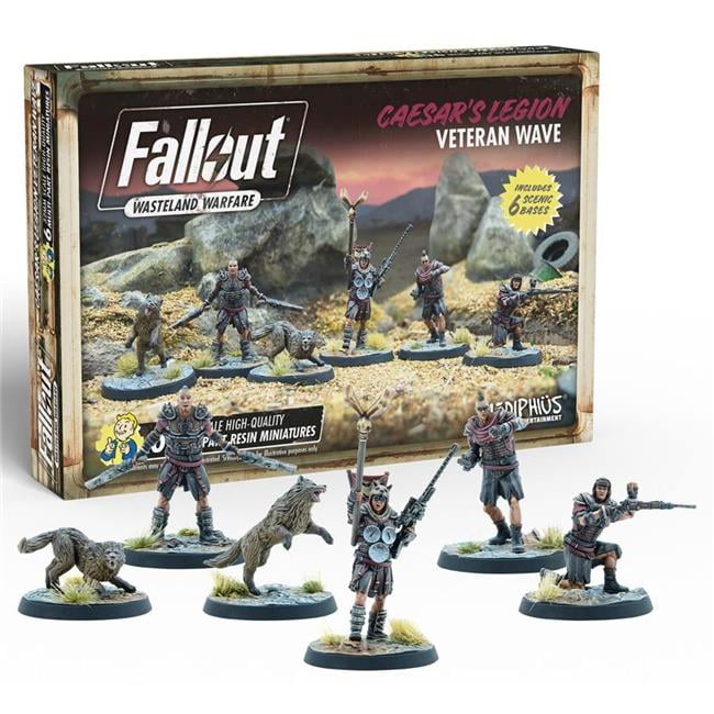 Fallout Wasteland Warfare Caesars Legion Veteran Game Miniature ...