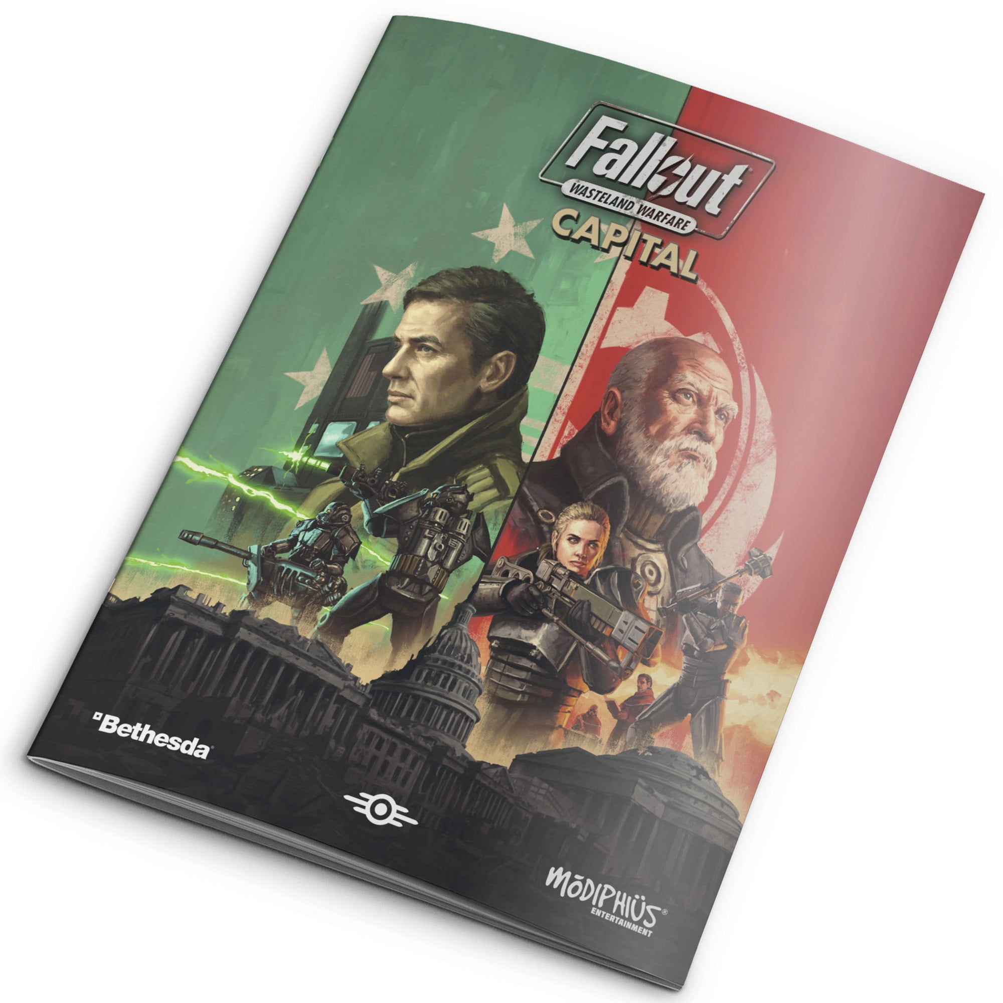 Fallout Wasteland Warfare: Capital Rules Expansion - RPG Book & 135 New ...