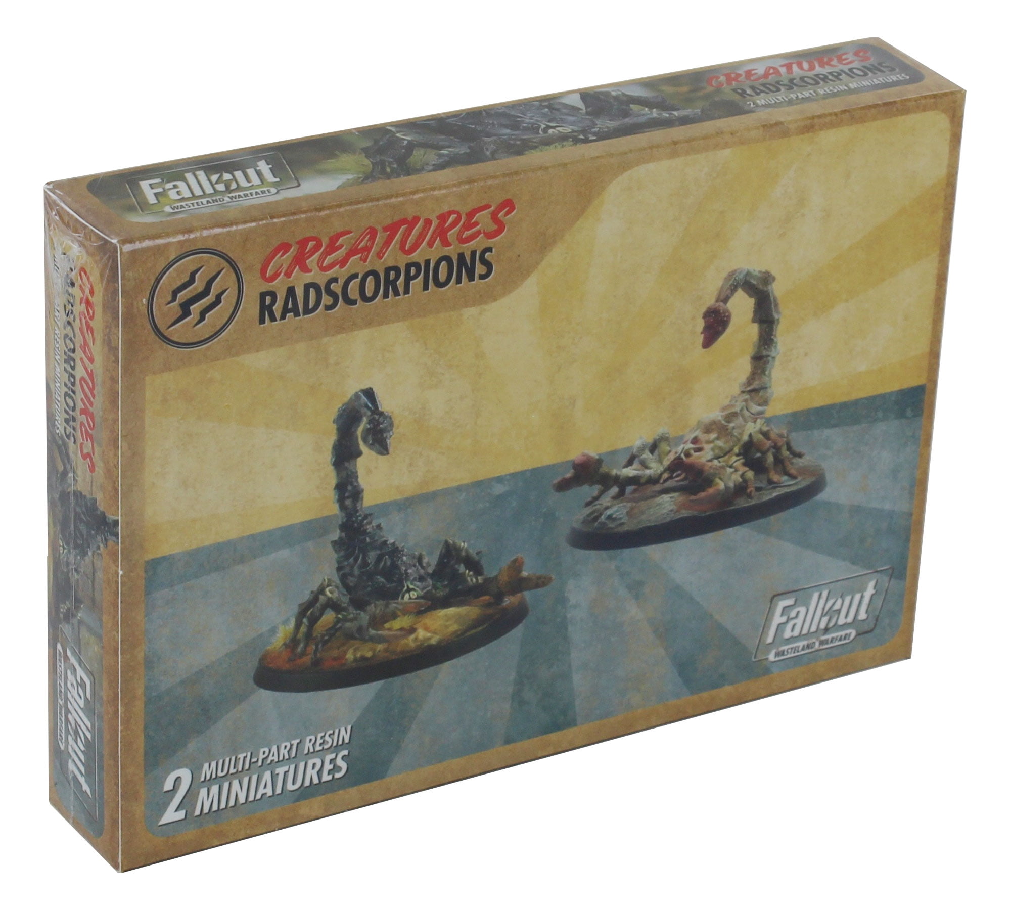 Fallout: Wasteland Warfare - Creatures: Radscorpions - Walmart.com
