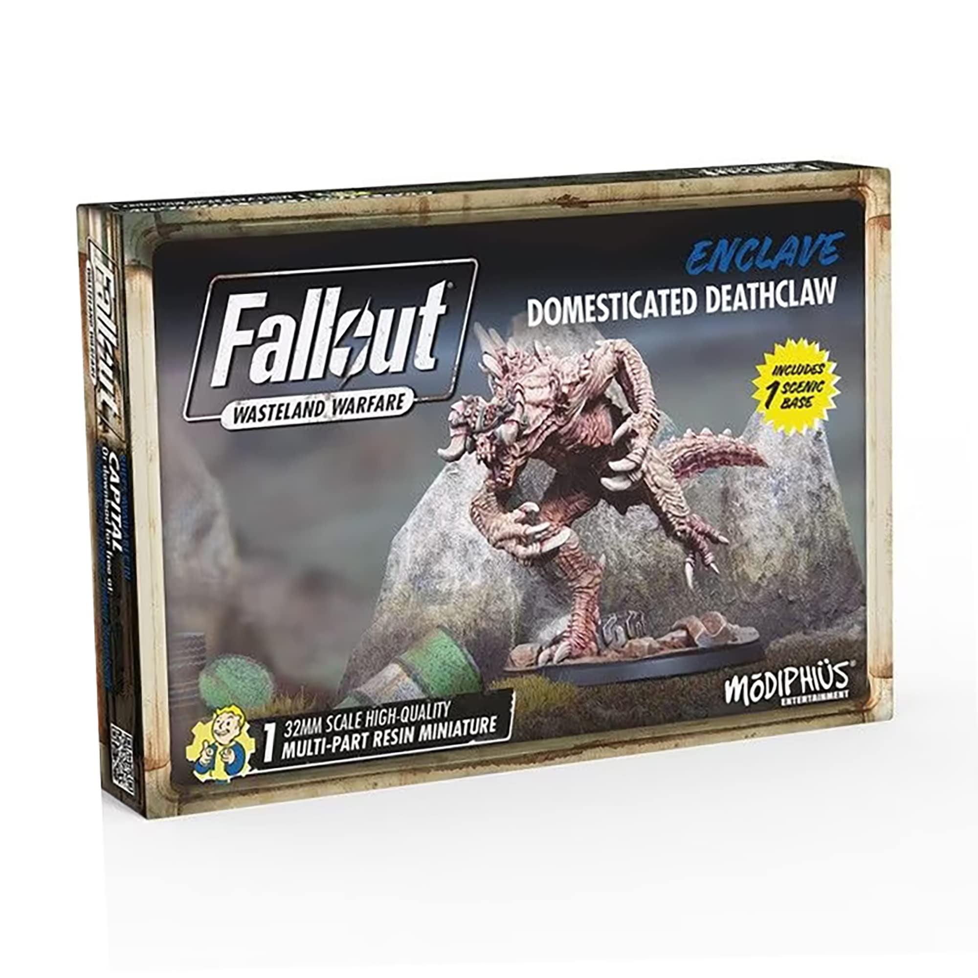Fallout Wasteland Warfare: Enclave-Domesticated Deathclaw - 1 Miniature ...