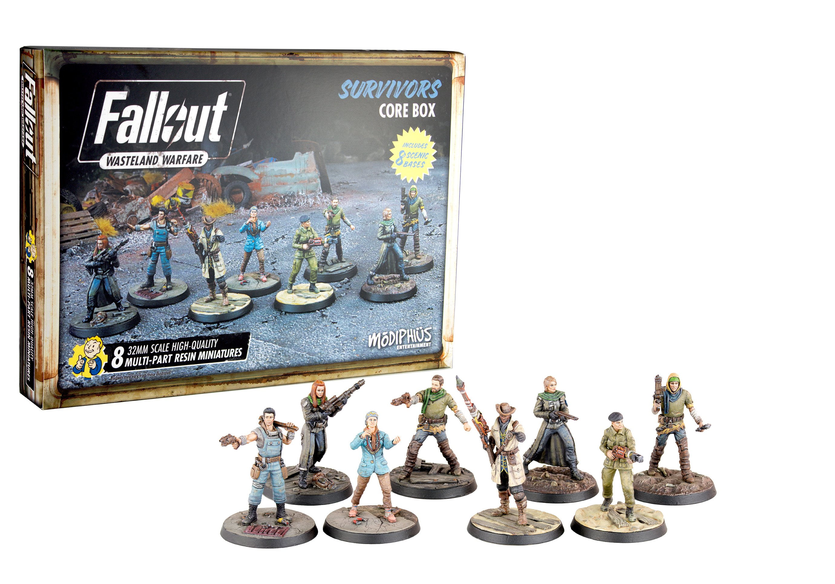 Fallout: Wasteland Warfare - Survivors Core Box - Walmart.com