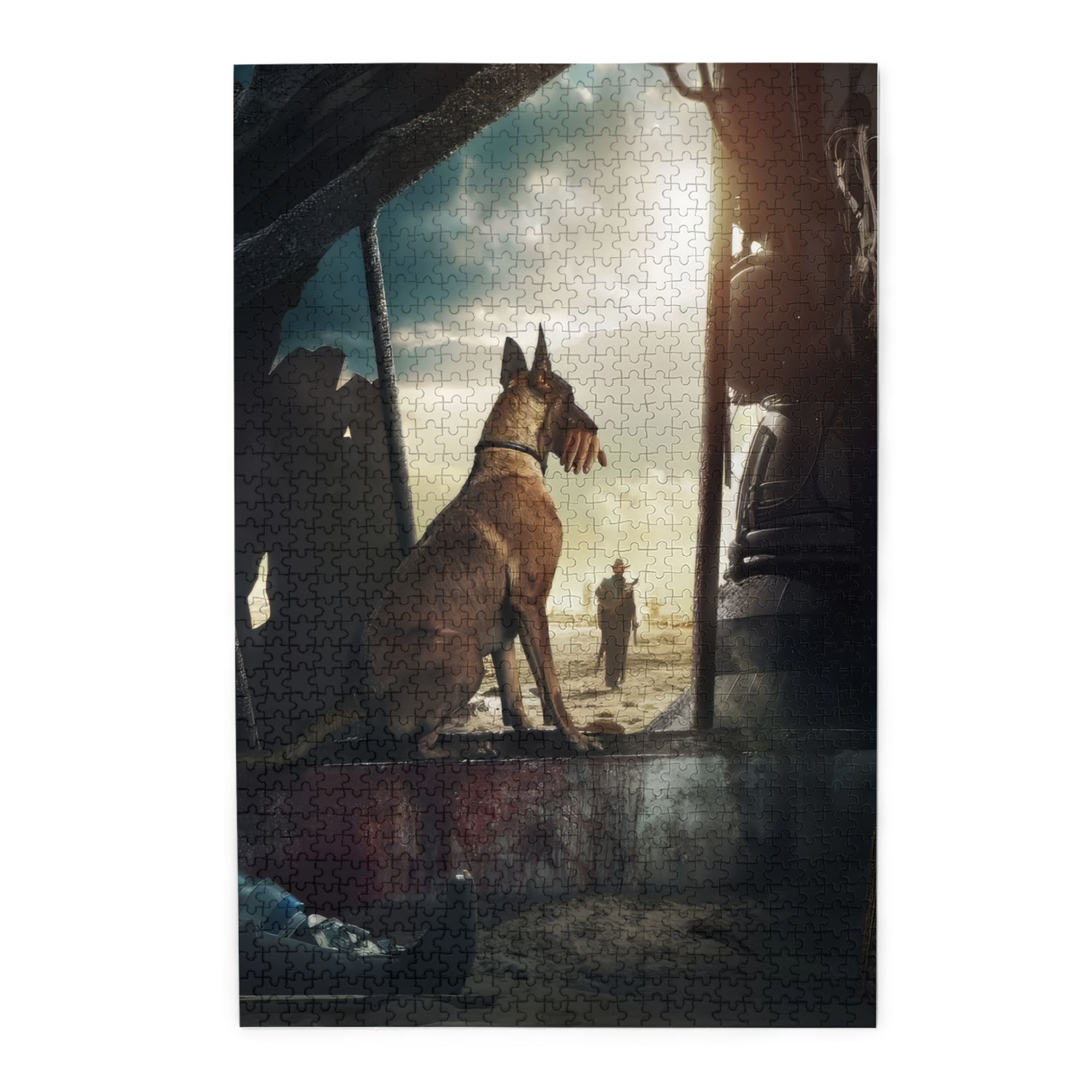 Fallout Wooden Puzzle 1000 PCS in Plastic Box, DIY Jigsaw Puzzle for ...