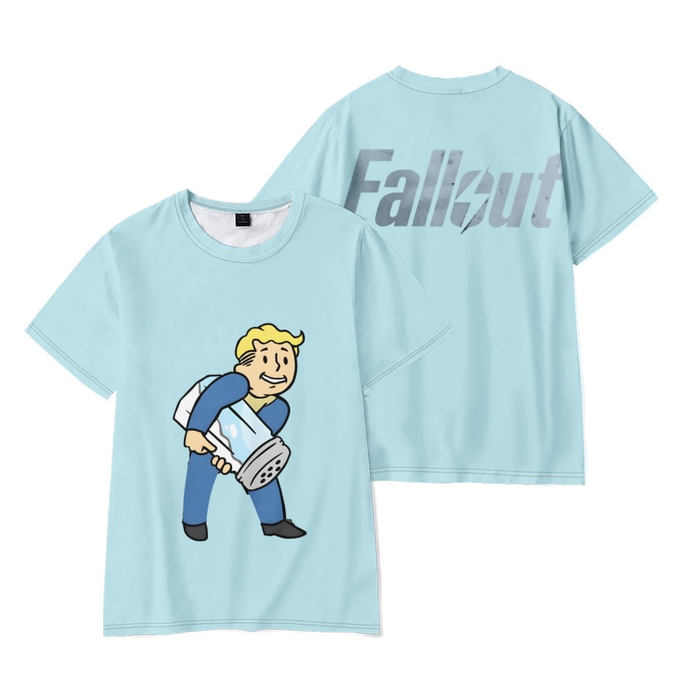 Fallout series Casual Oversize short-sleeved T-shirts for adults ...