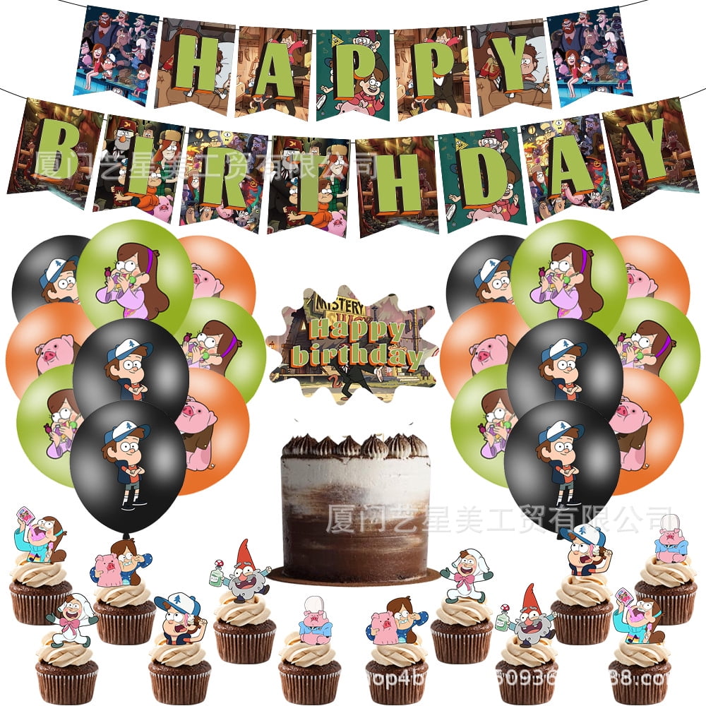 Falls of Gravity Party Decorations - Birthday Party Supplies - 12 ...