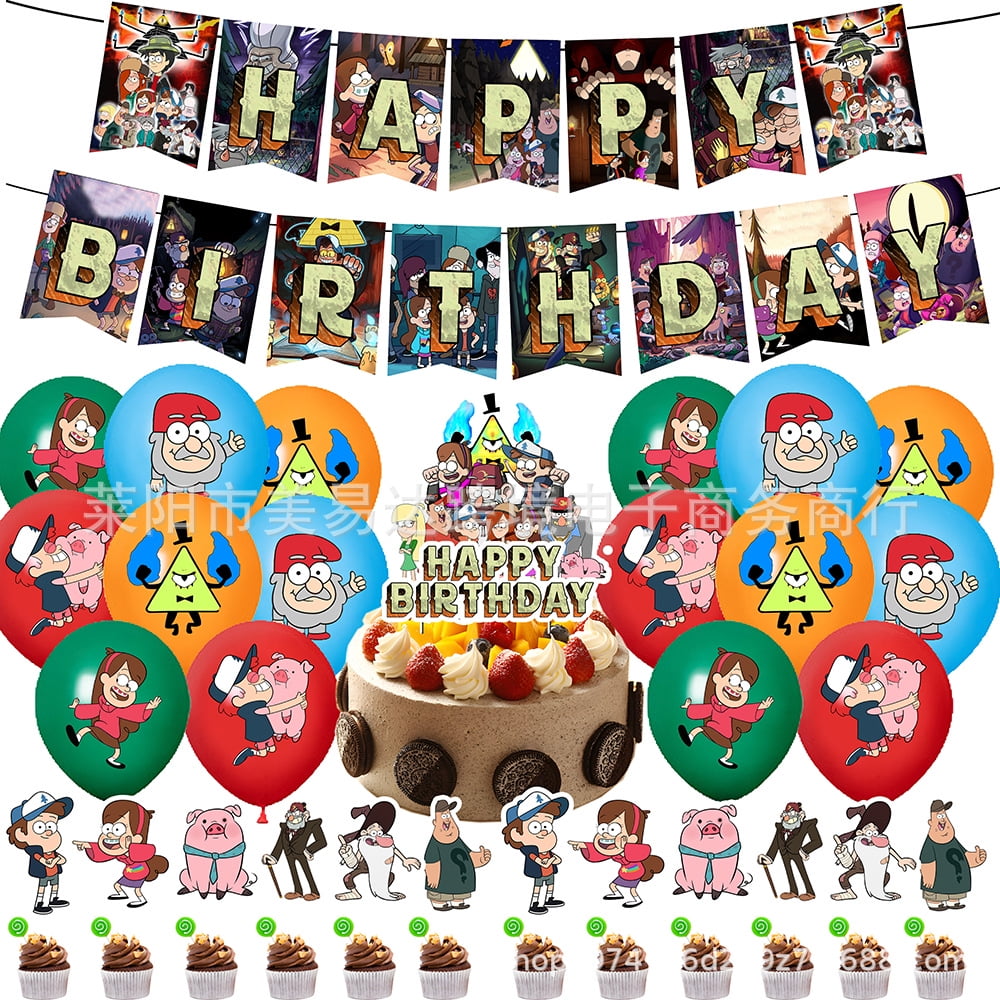 Falls of Gravity Party Decorations - Birthday Party Supplies - 12 ...