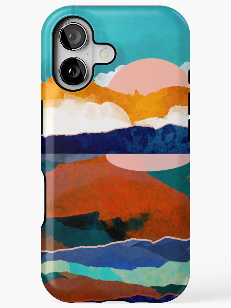 Fallscape Scenic Autumn Landscape Art iPhone Case 11 12 13 14 15 16 17 ...