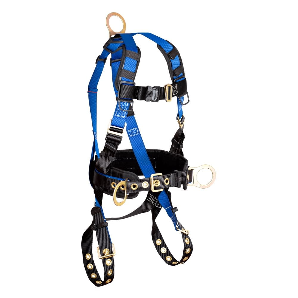 Falltech 7073LX Fall Tech® 7073 Lx Foreman 3 D Full Body Harness, 3 D ...