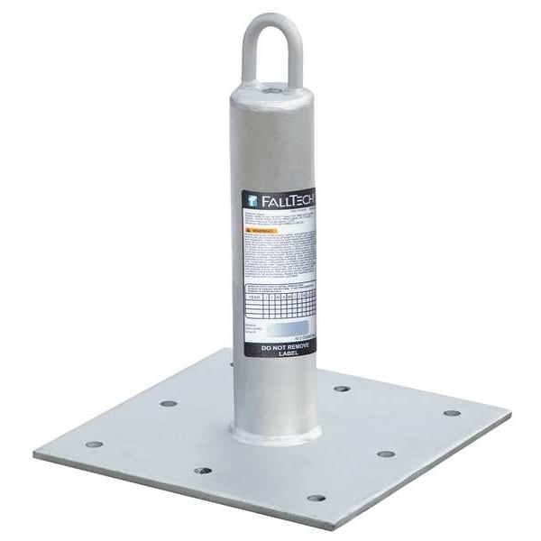 Falltech CB Anchor,Steel Anchor,Post Anchor,Gray 78012CSWE - Walmart.com