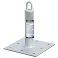 Falltech CB Anchor,Steel Anchor,Post Anchor,Gray 78012CSWE - Walmart.com