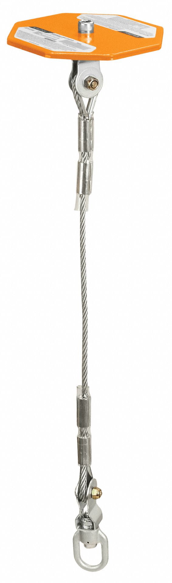 Falltech Drop Thru Anchor,Steel,2 ft L,6" W 74942 - Walmart.com