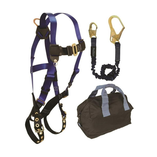 Falltech Fall Protection Starter Kit - 7016 Harness 8253 Sal 5005P Gear ...