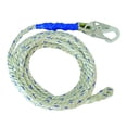 Falltech Vertical Lifeline,White,Steel Hardware 81505 - Walmart.com