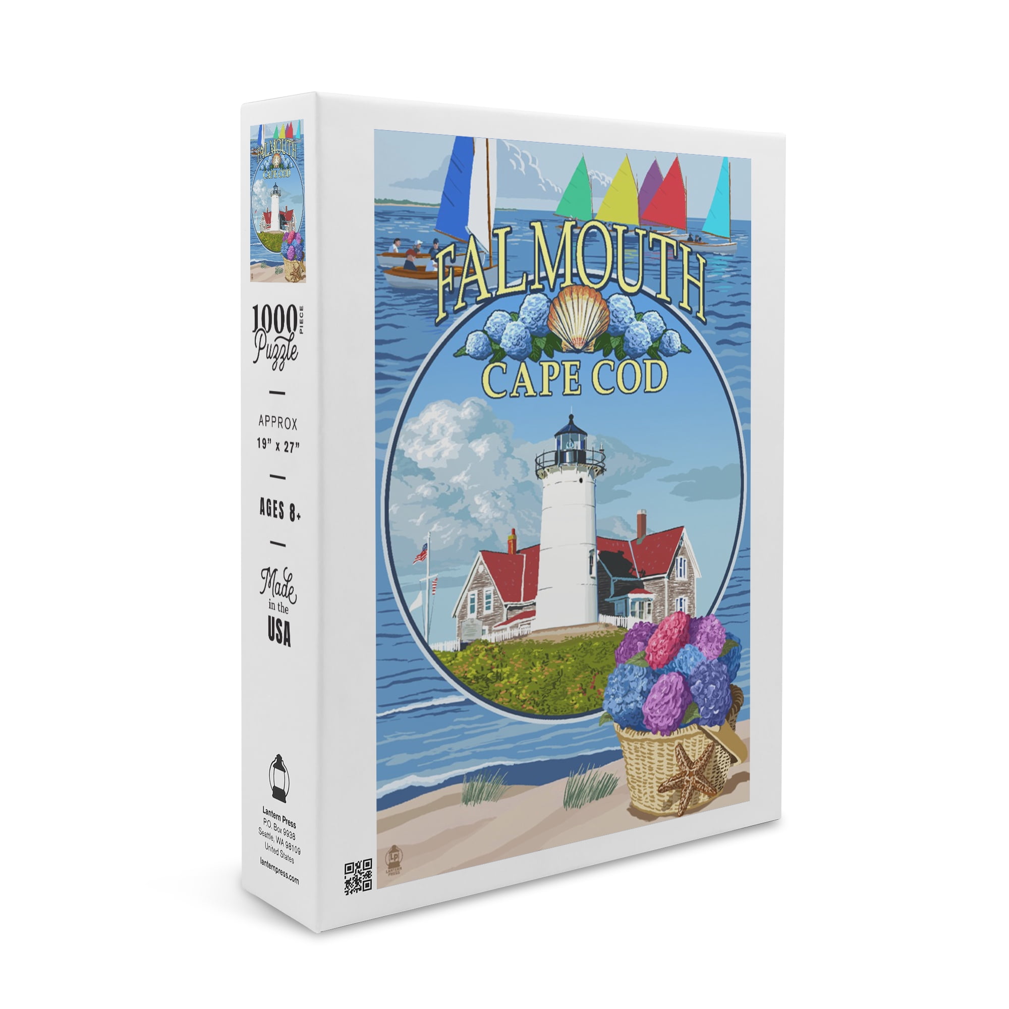 Falmouth, Cape Cod, Massachusetts, Montage (1000 Piece Puzzle, Size ...