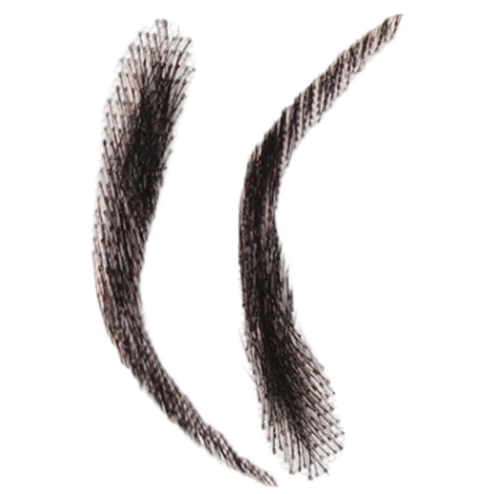 False Eyebrows Human Hair, 1 Pair Real Hair Brows, Reusable Fake Lace ...