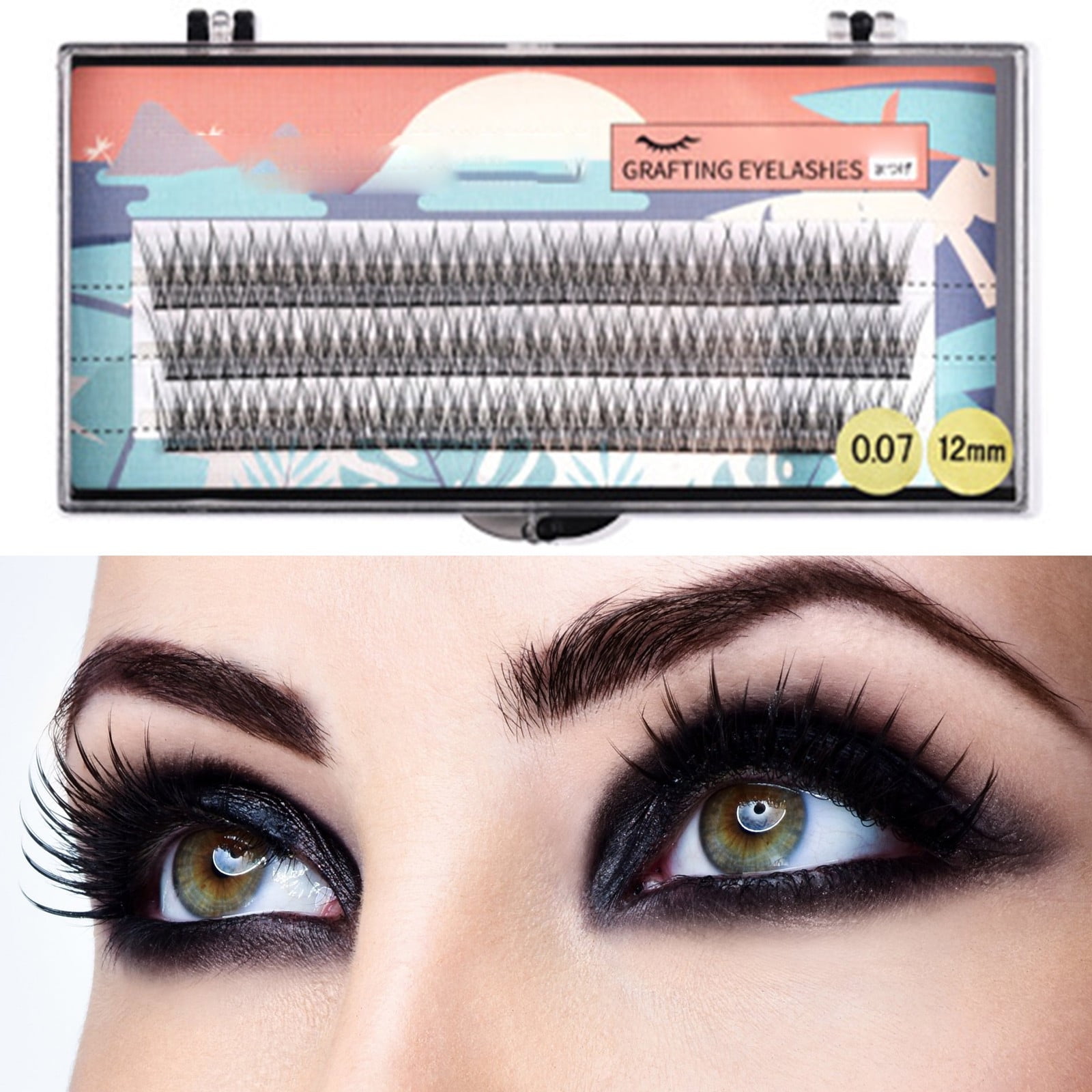 False Eyelashes Awwp Deep Discounts Fishtail Grafted Cross Eyelashes ...