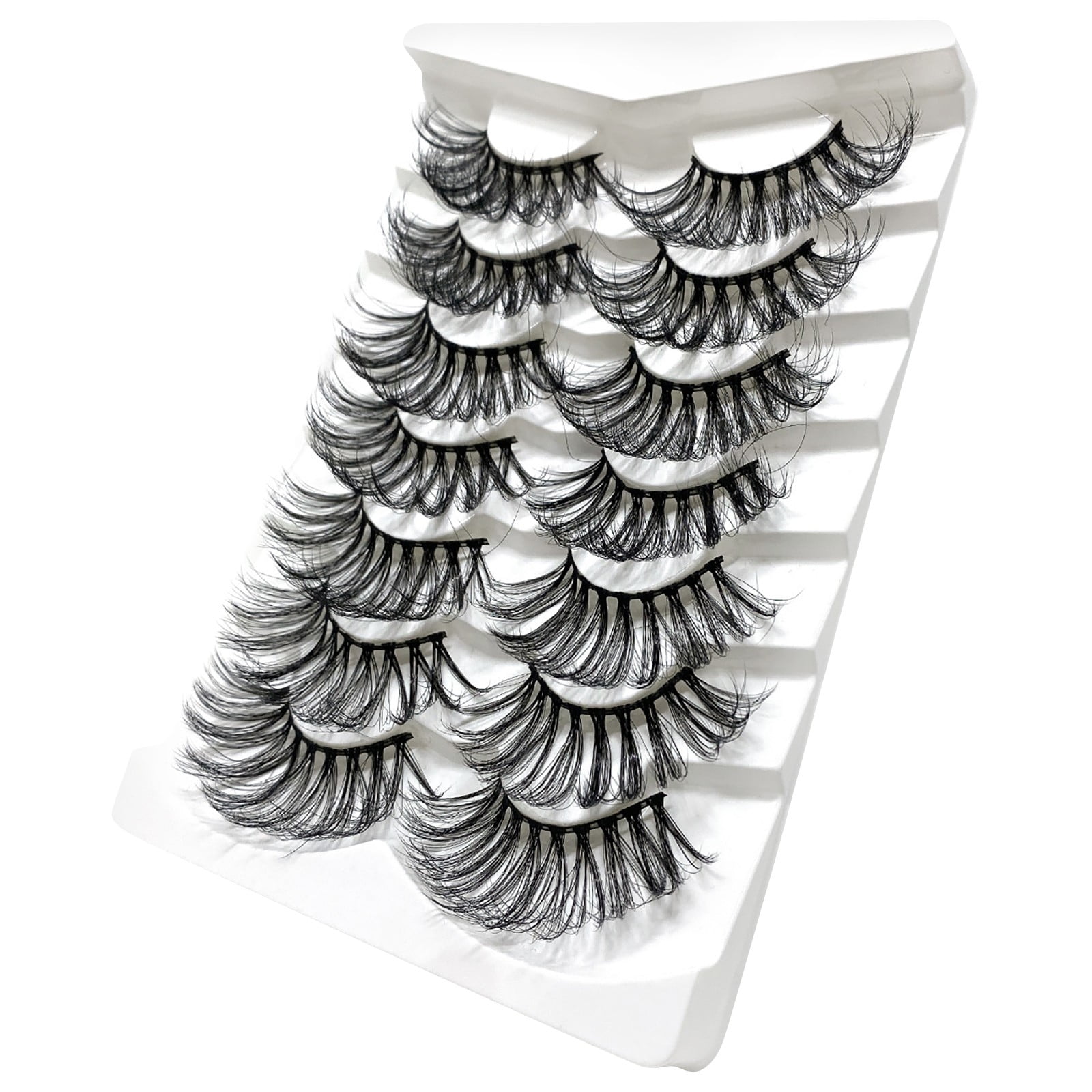 False Eyelashes: Blekii Eyelashes False Eyelashes Faux Mink Lashes Pack ...