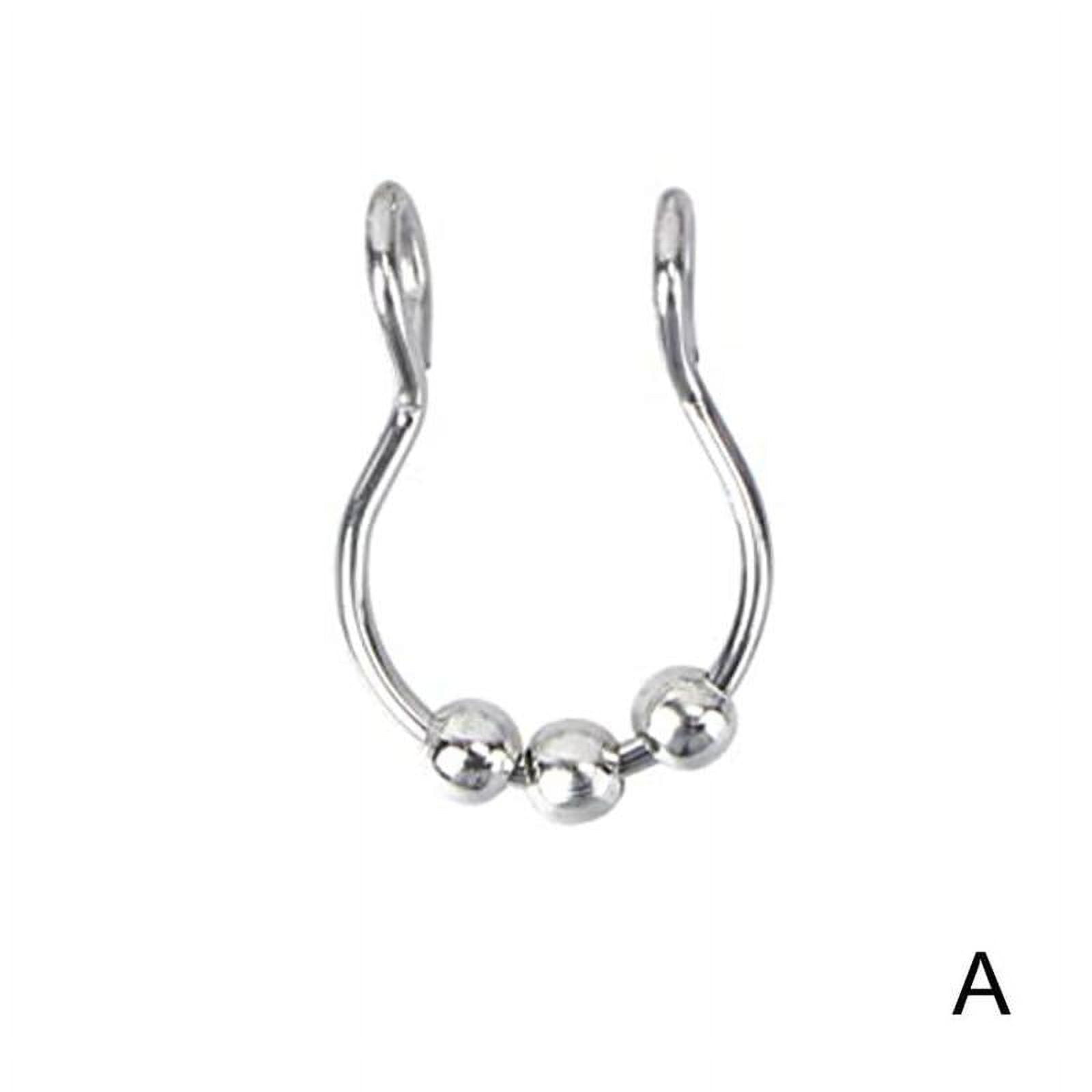 False Nose Rings U-shaped Nose Rings Artificial Nose US Y5 C Lot B1 Lot ...