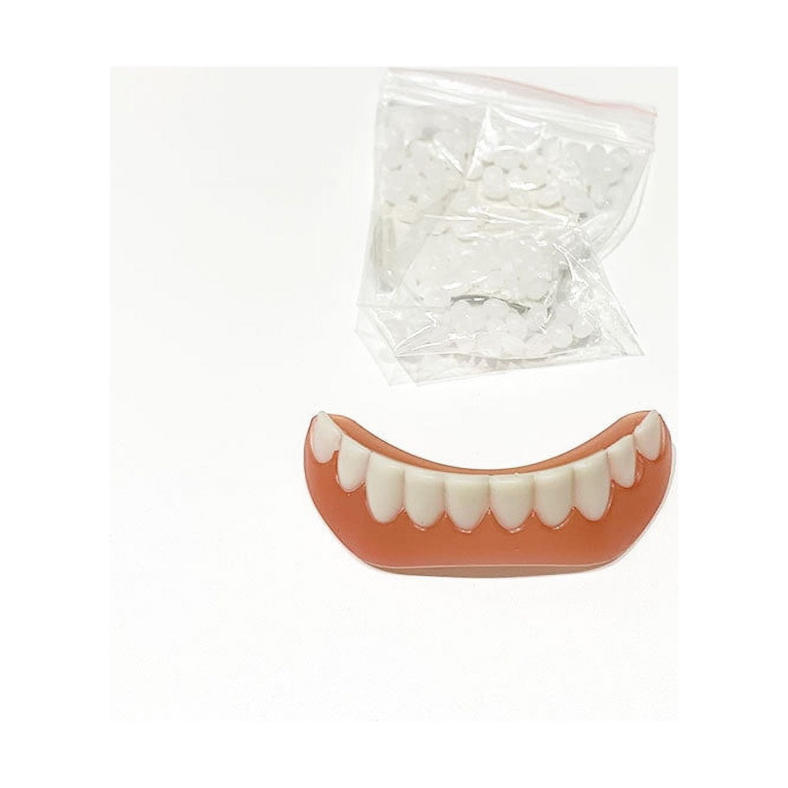 False Teeth Silicone Upper Lower Veneers Perfect Laugh Veneers Dentures ...