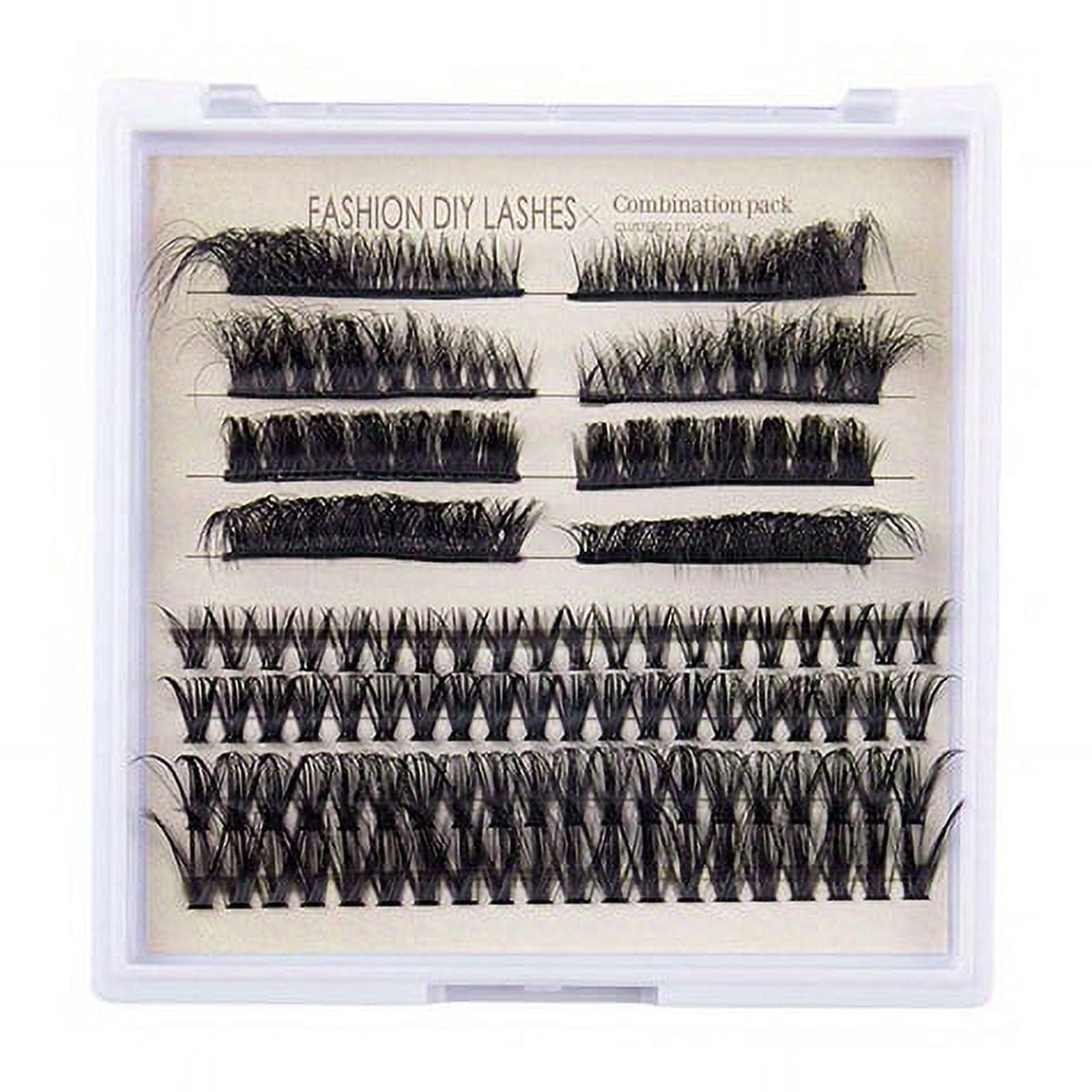 False eyelash set curling simulation DIY section grafting eyelash false ...