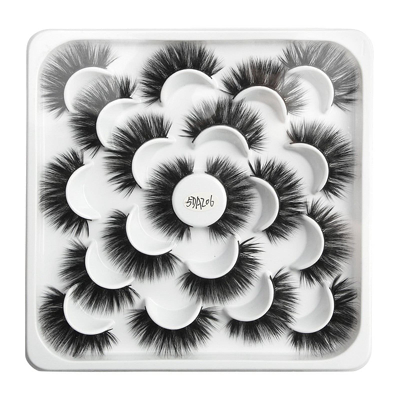 False eyelashes fake eyelashes natural black eyelashes Waterproof And ...